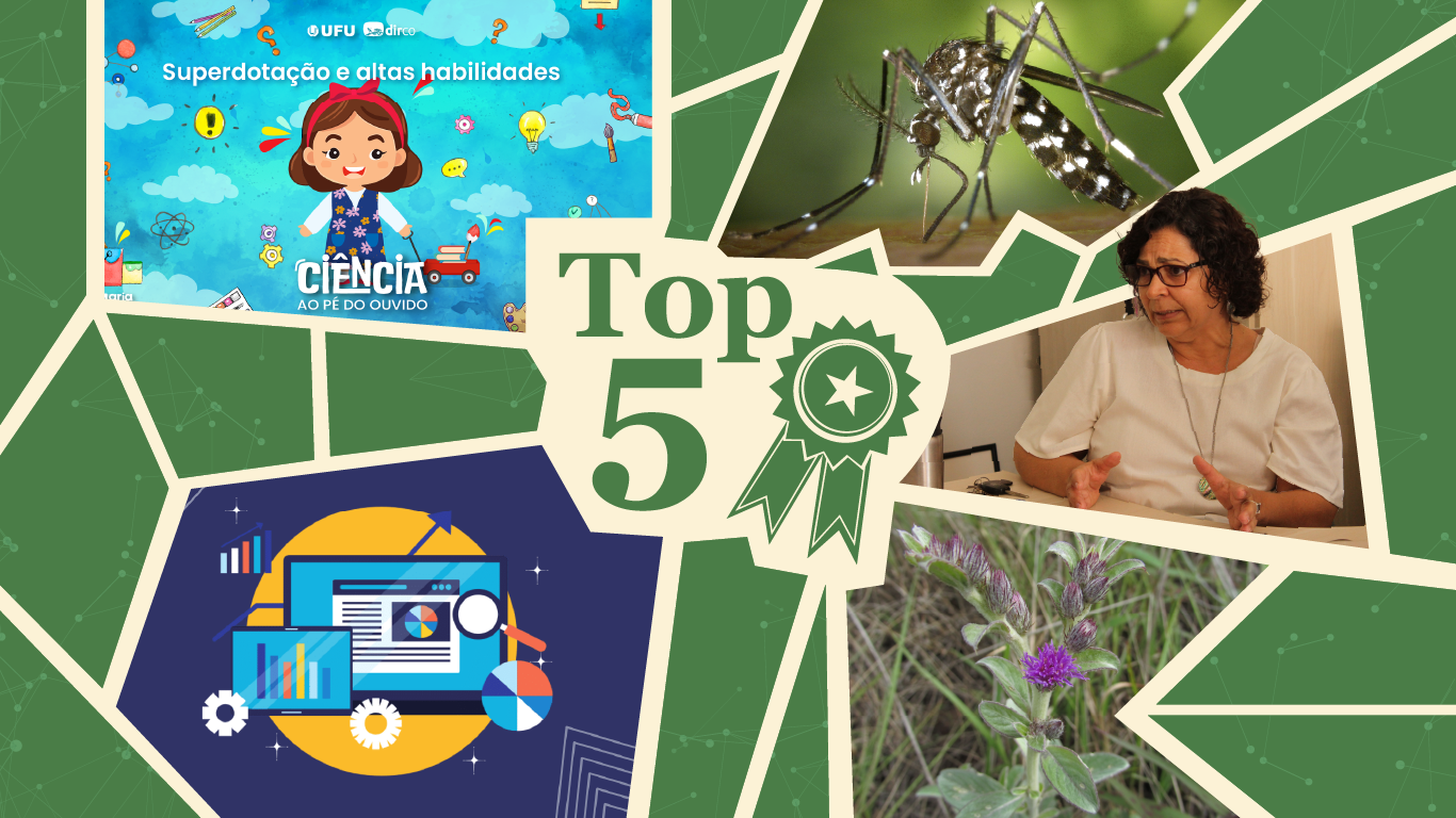 Top 5 notícias de Ciência mais lidas no Comunica UFU em 2024 | Comunica UFU